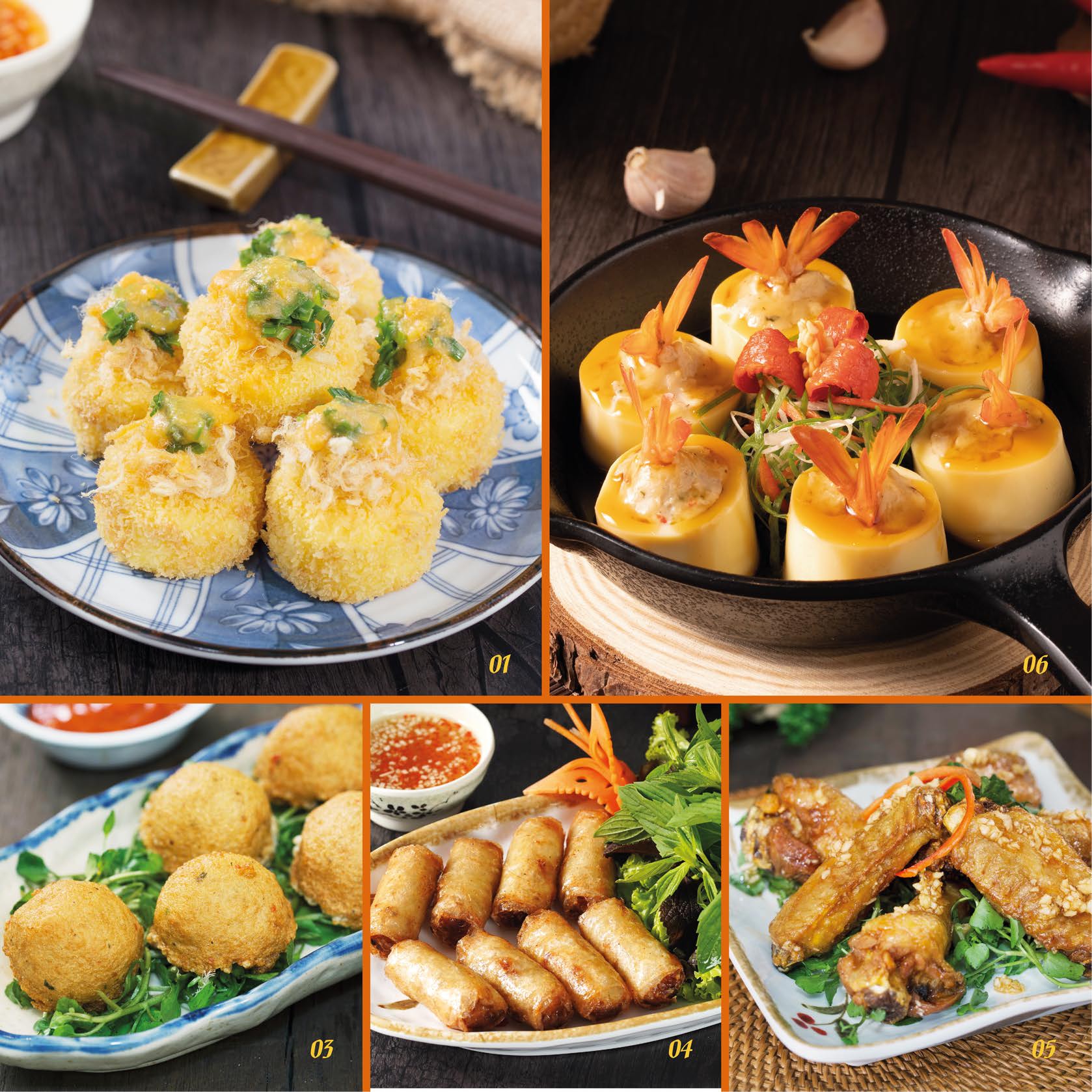 Thực đơn - Trống Cơm